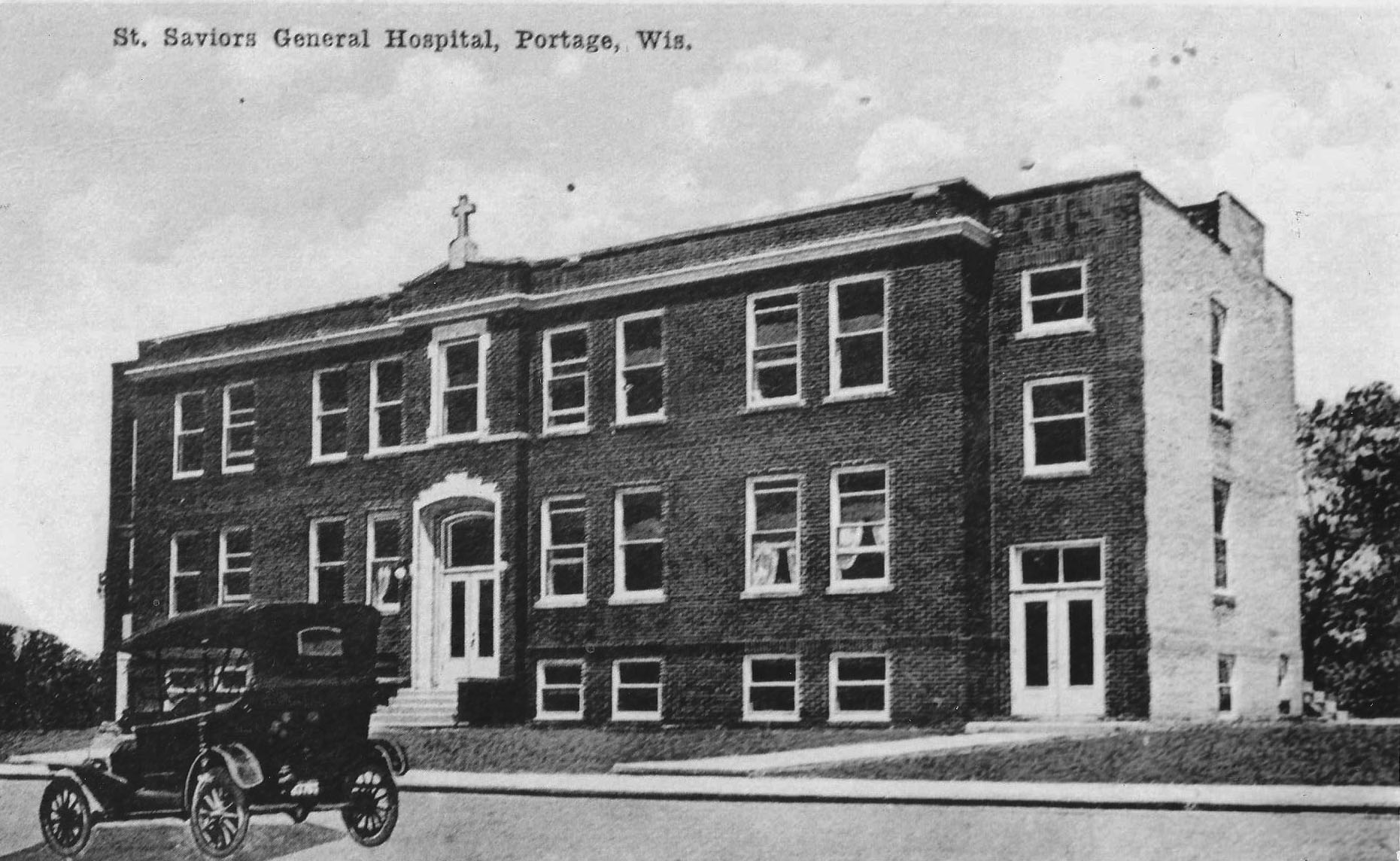 Sisters dedicate St. Savior’s Hospital in Portage, Wis. (now Divine ...